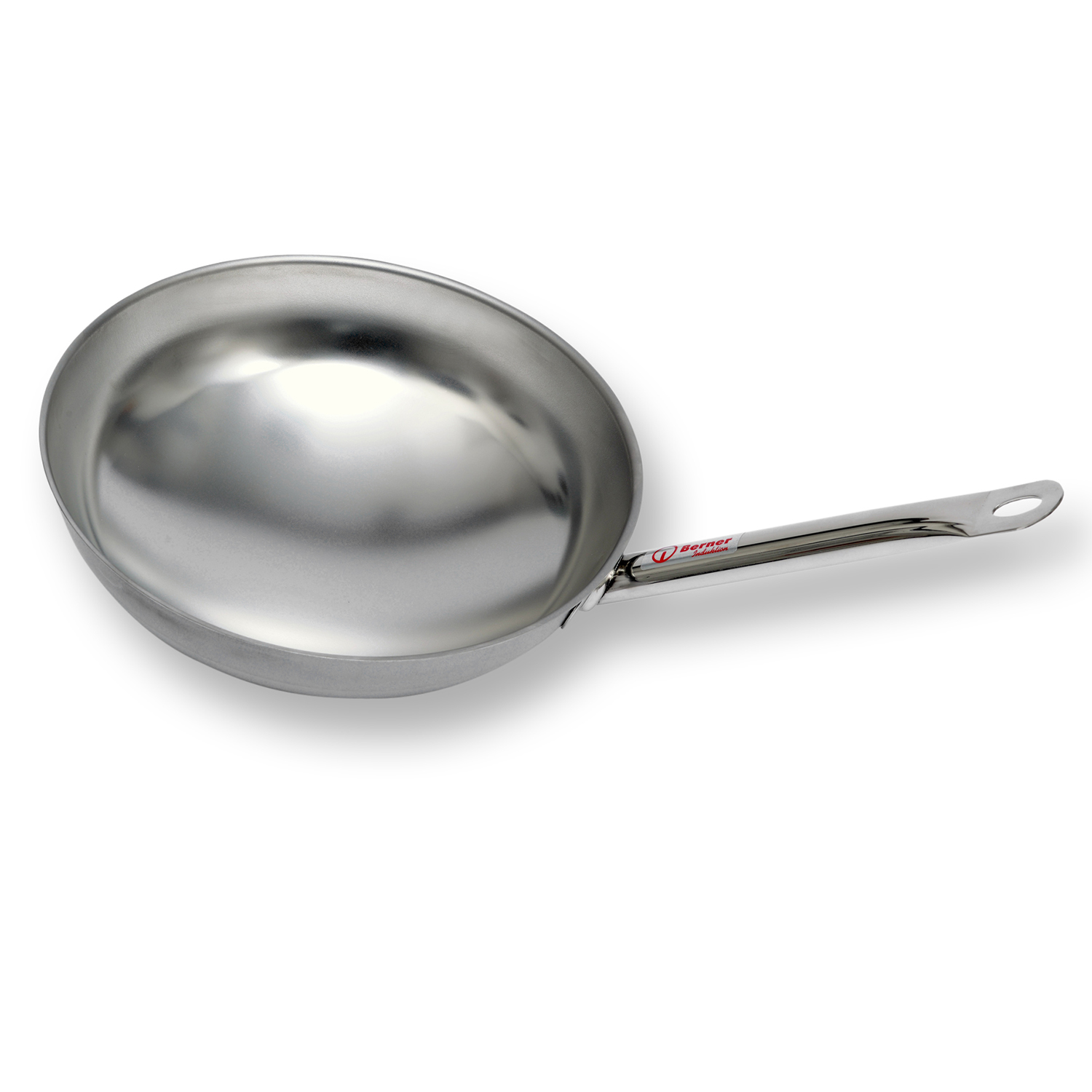Berner Edelstahl Wok-Pfanne WPLK1ITC | Berner Induktion Shop - GastroXtrem